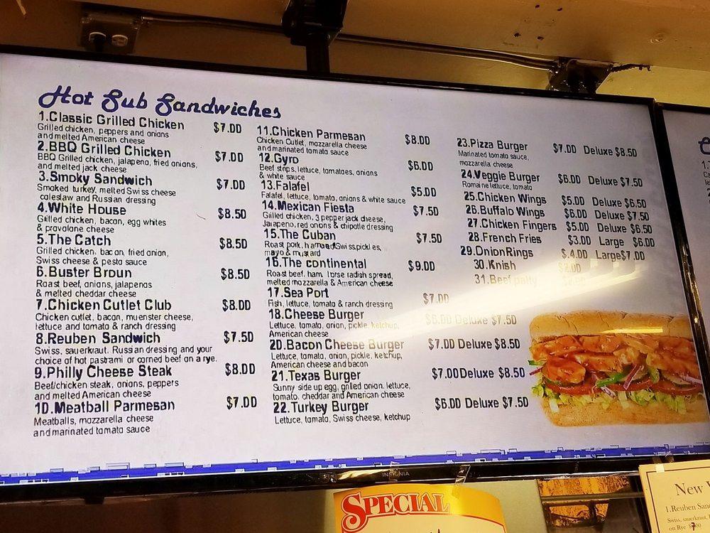 Menu at New Way Deli, New York City, 97 Catherine St