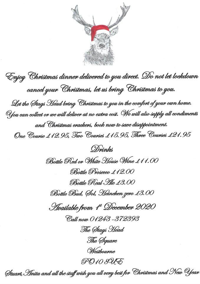 Menu at The Stags Head pub & bar, Emsworth