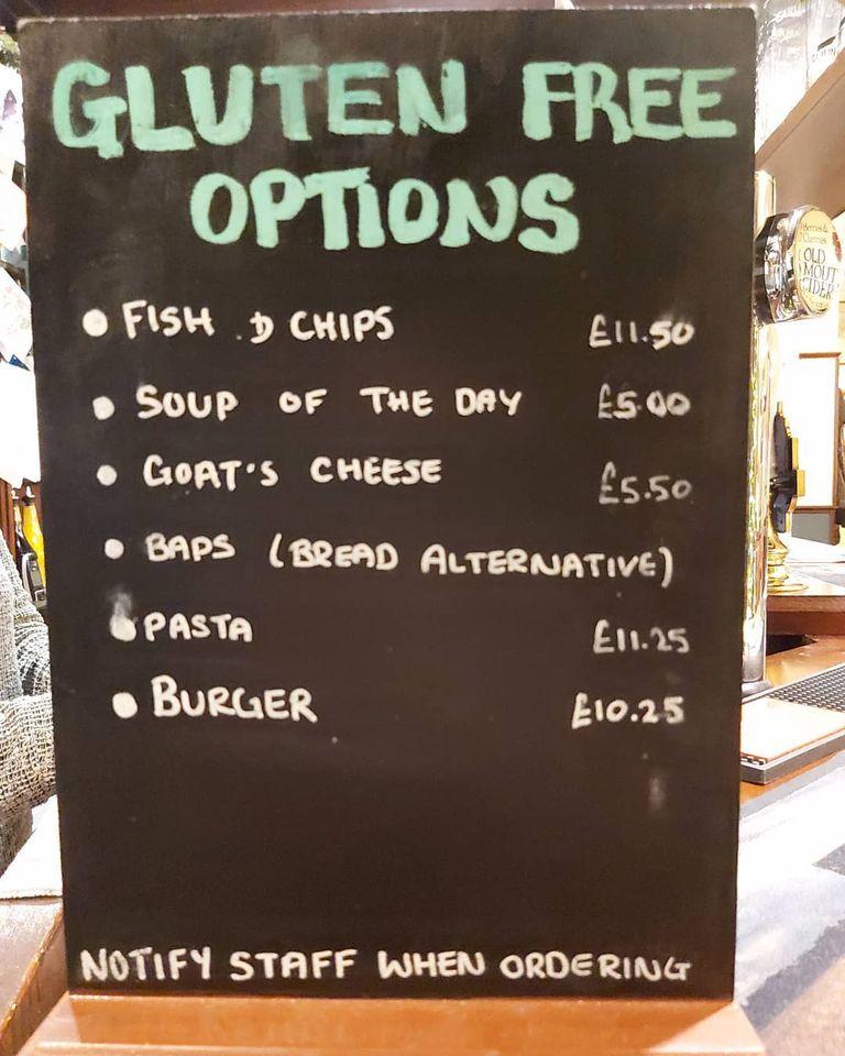 Menu at Church House Sutton pub & bar, Sutton