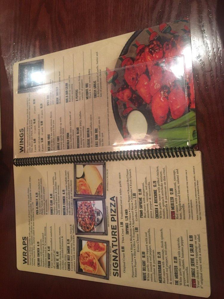 Menu at Paninis Bar & Grill, Strongsville, Pearl Rd