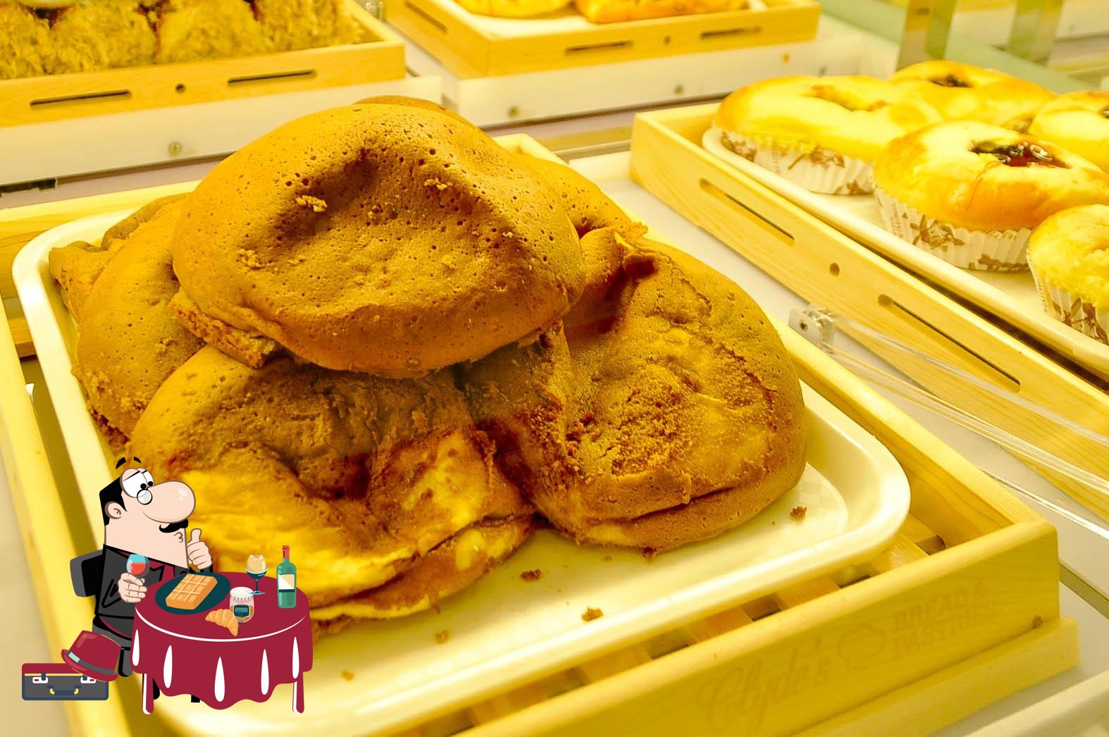 Clyde's Bread & Pastries, Manila - Restaurant menu, prices and reviews