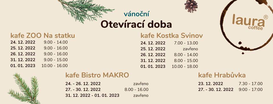 Menu at Laura Coffee cafe, Ostrava, Horní 1492/55
