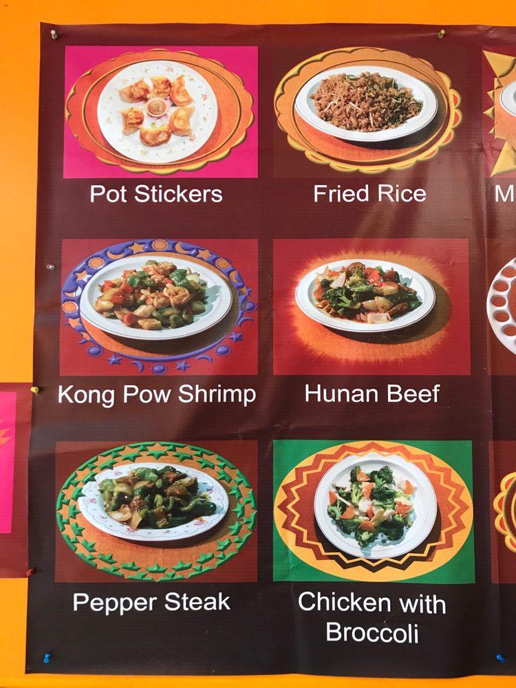 Menu at N-Joy Chop Suey restaurant, Cicero