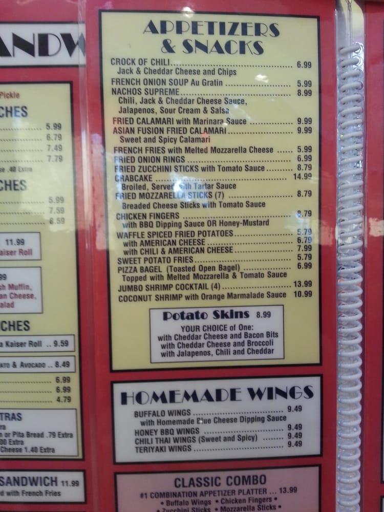 Menu at New Rochelle Diner restaurant, New Rochelle