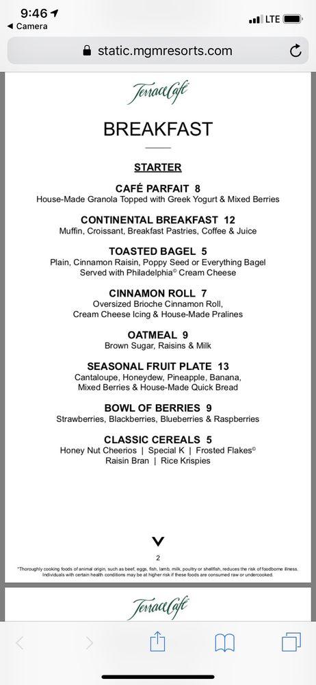 Menu at Atrium Cafe, Biloxi, 875 Beach Boulevard