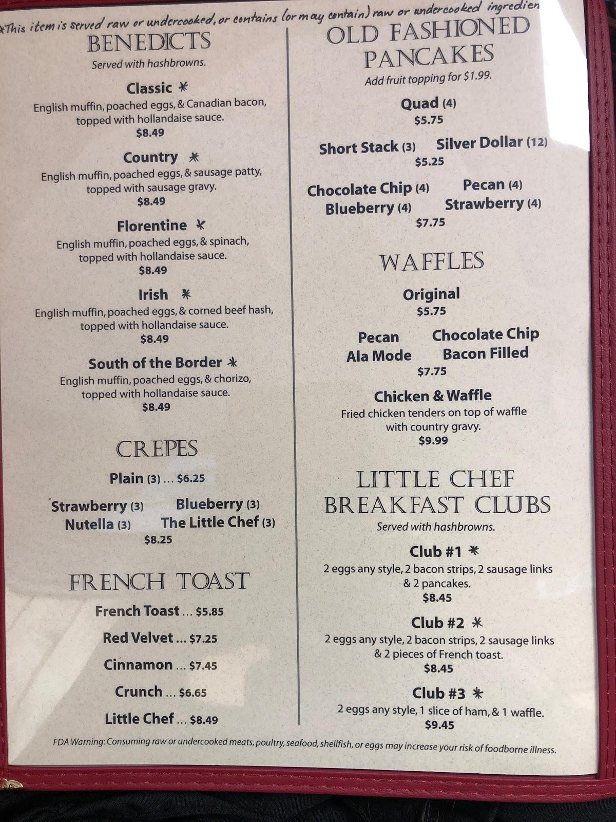 Menu at Sofia's Kitchen restaurant, Angola, N Wayne St