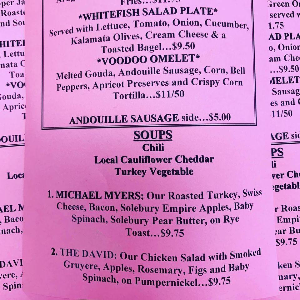 Menu at Cross Keys Diner restaurant, Doylestown