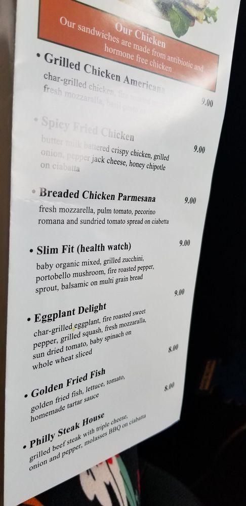 Menu at Burger Authority restaurant, Buffalo