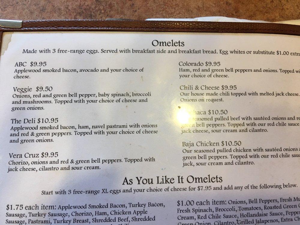 Menu at San Pedro Cafe, Rancho Palos Verdes, 605 S Pacific Ave