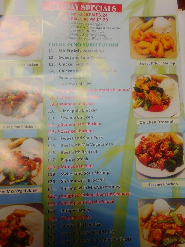 Menu at New China Garden restaurant, Houston, Antoine Dr Suite A