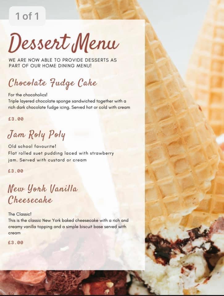 Menu at The Unicorn Bar & Kitchen, Wakefield