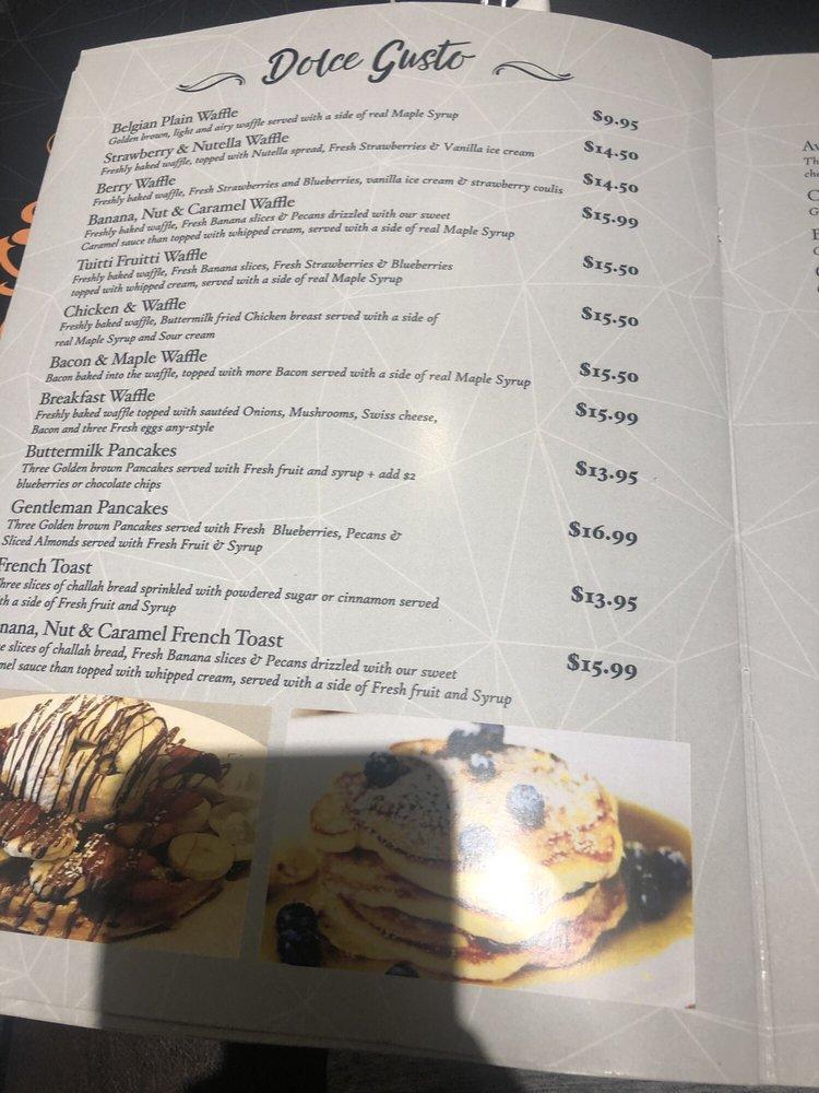 Menu at Siempre Breakfast & Lunch restaurant, Toronto
