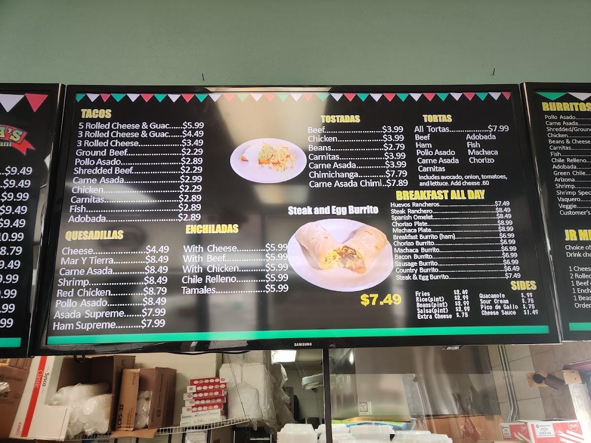 Menu at Lina's Mexican Restaurant, Omaha, N 90th St STE 128