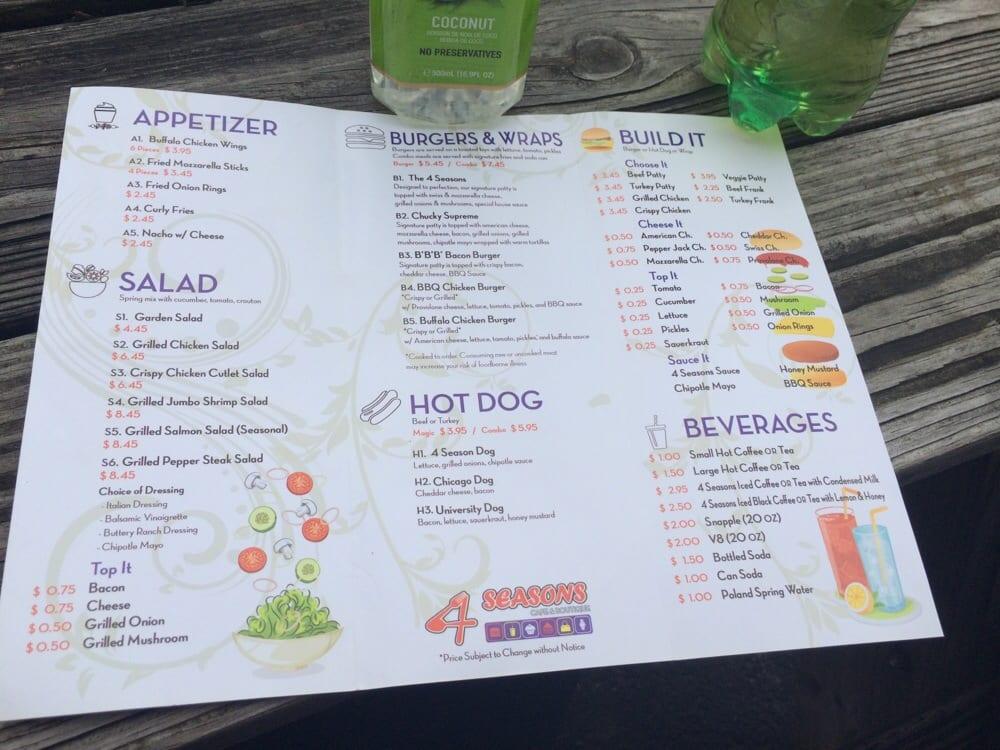 Menu at TeaRx Cafe-Newark, Newark