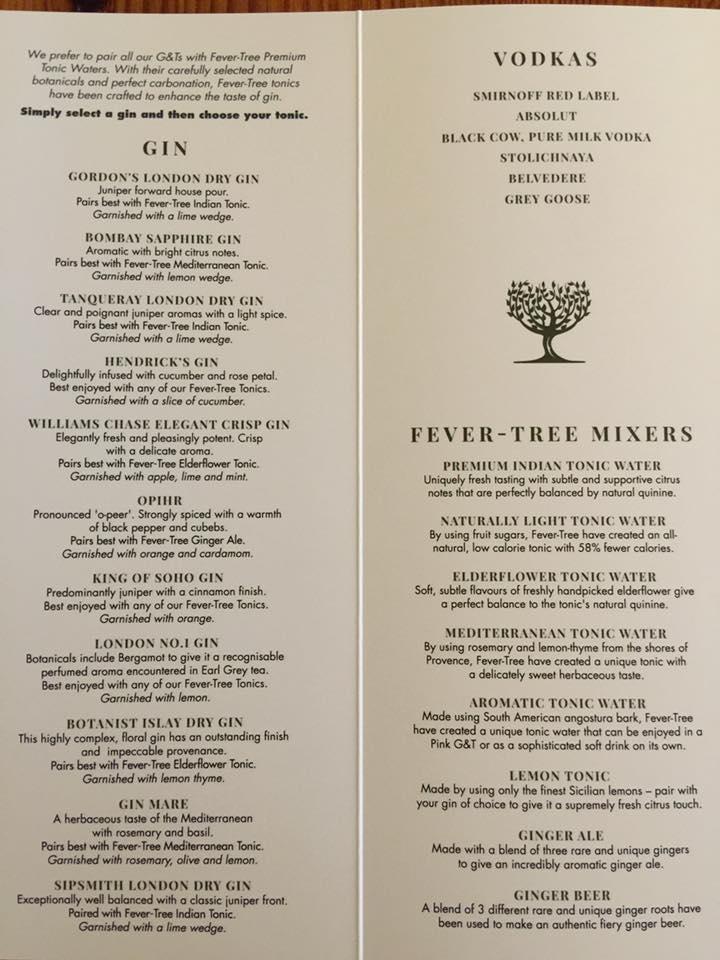 Menu at Westbrook Inn pub & bar, Bromham, 107 Westbrook Rd