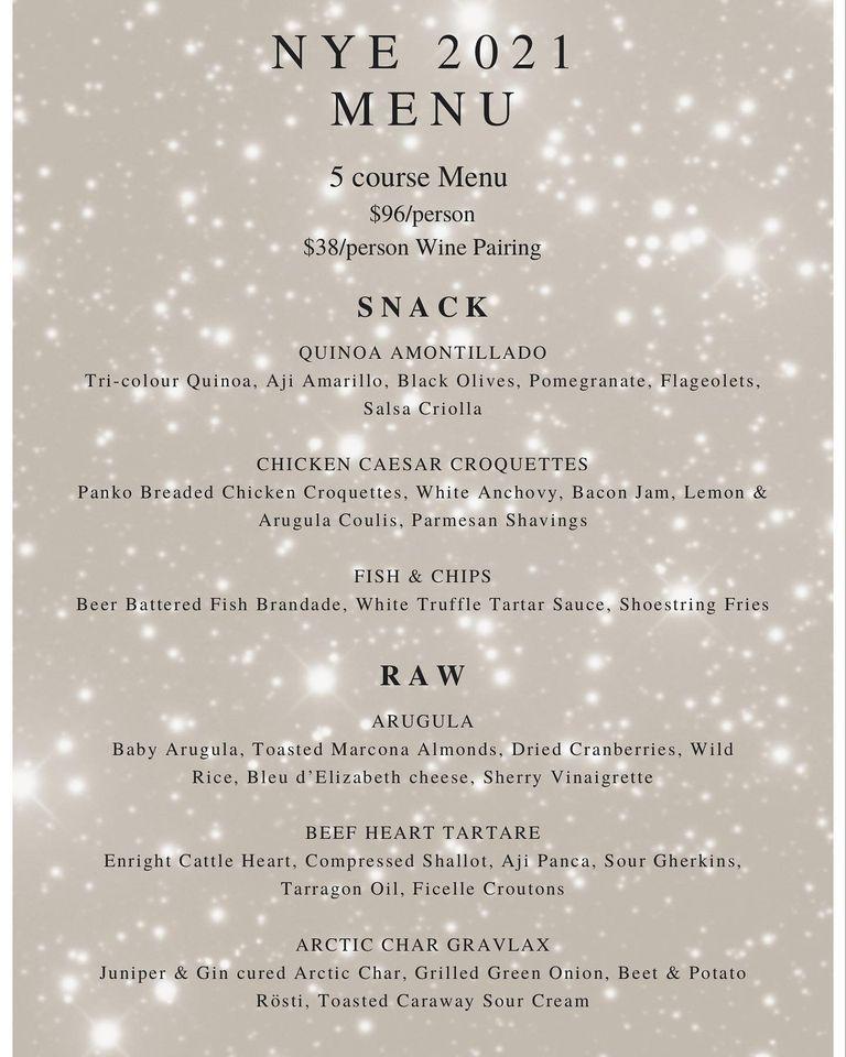 Menu au Courtyard Restaurant, Ottawa