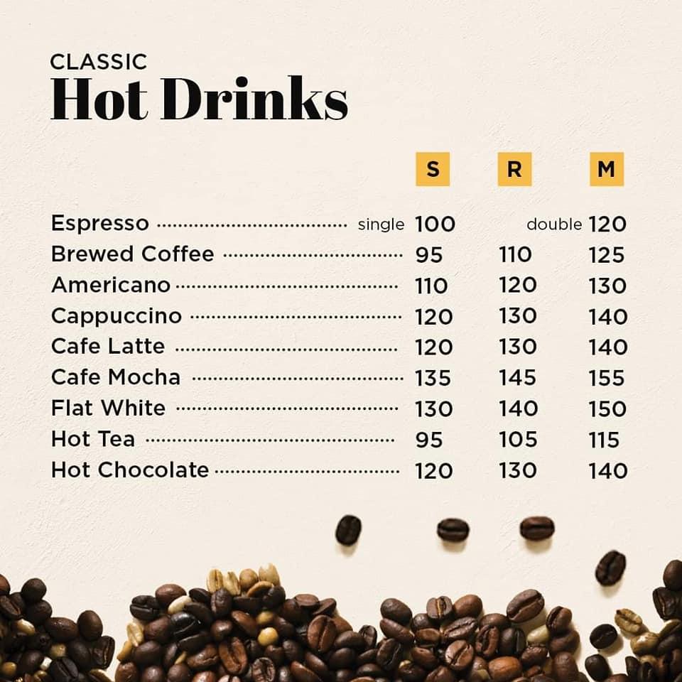 Menu at Figaro Coffee - Santa Maria, Bulacan cafe, Santa Maria, RW7X+6FG