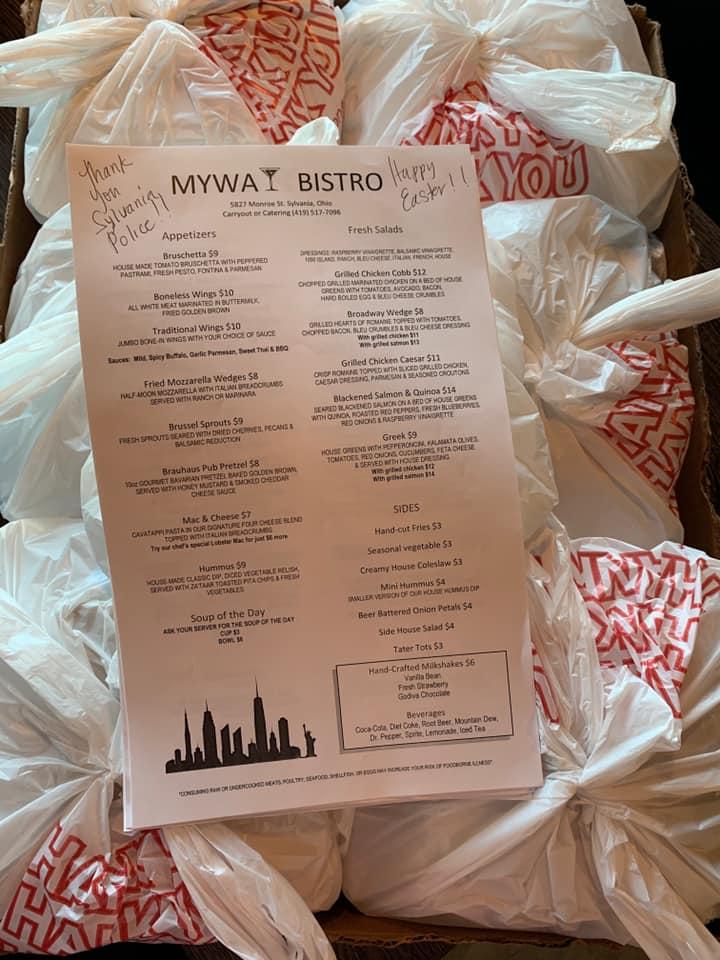 Menu at MyWay Bistro - Sylvania, OH pub & bar, Sylvania