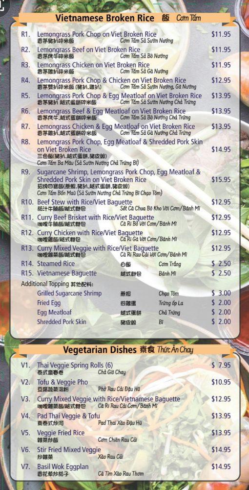 Menu at Photime Authentic Vietnamese Eatery restaurant, Markham ...