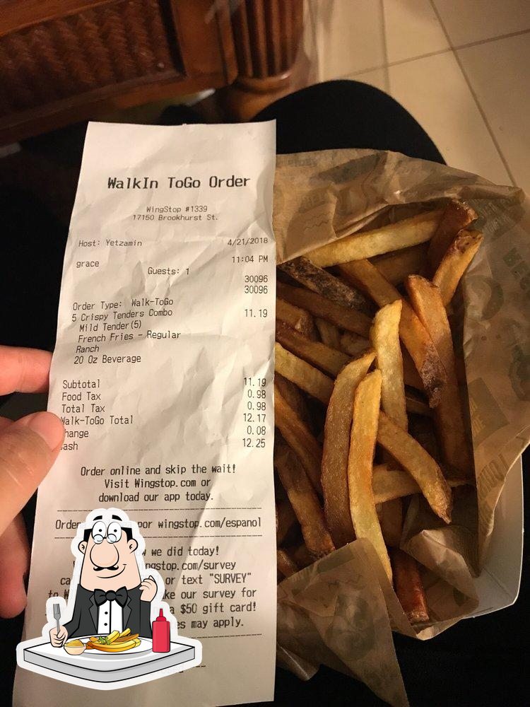 Wingstop in Fountain Valley - Restaurant menu and reviews