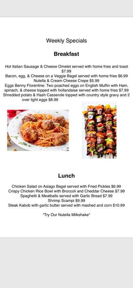 Menu at Willow Tree Restaurant, New Bedford