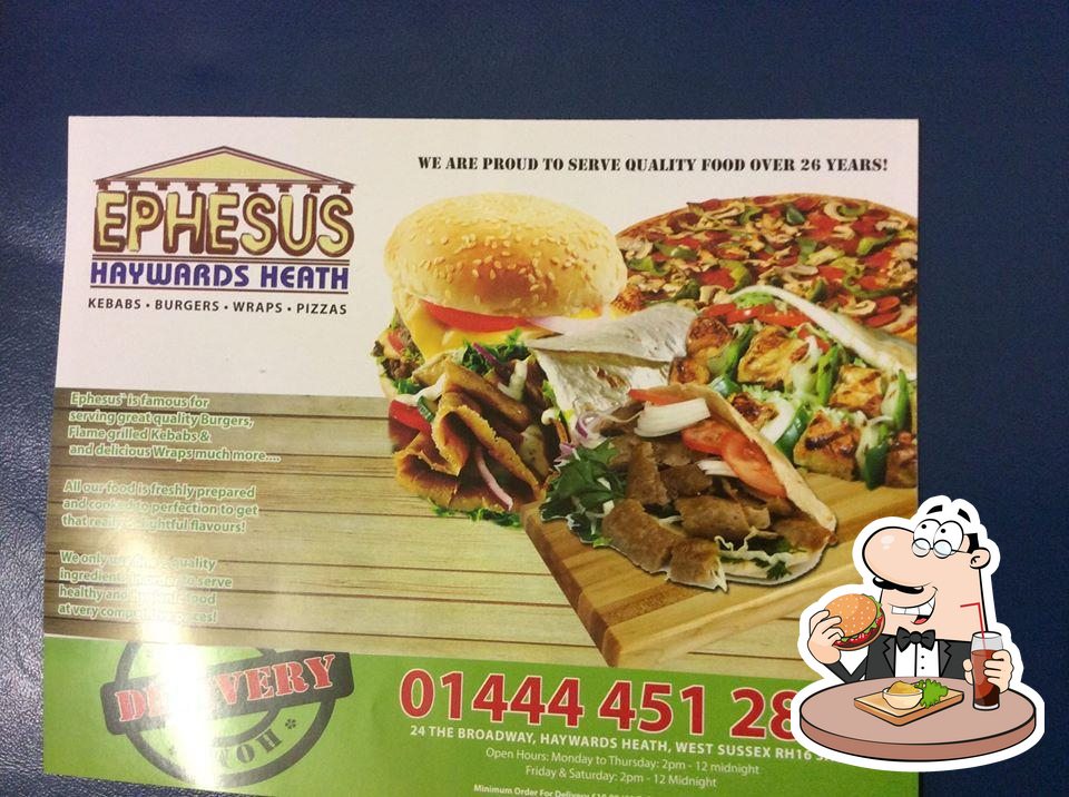 Ephesus Kebab in Haywards Heath - Restaurant menu and reviews