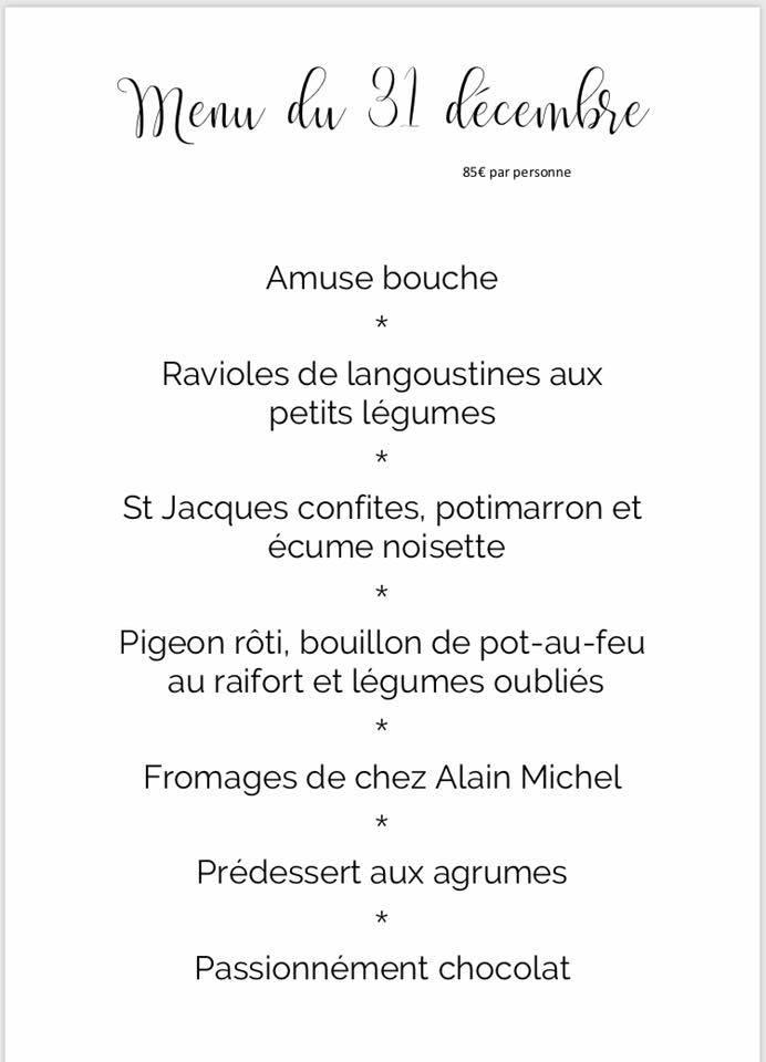 Menu at le binôme restaurant, Annecy