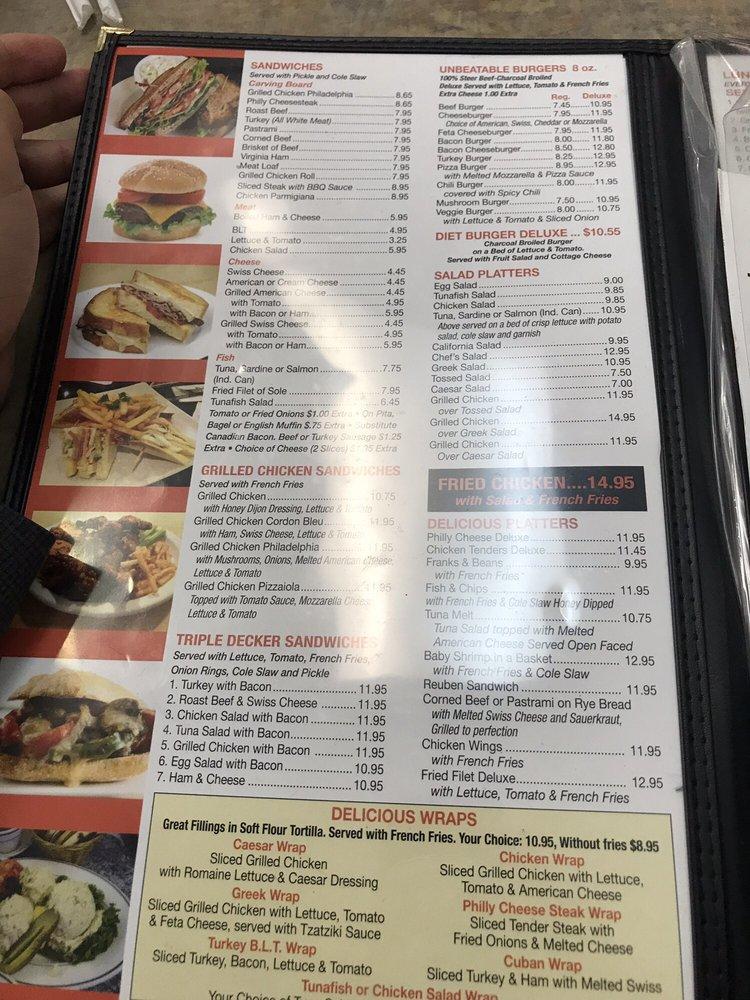 Menu at Liberty Diner cafe, Yonkers, Williamsbridge Rd