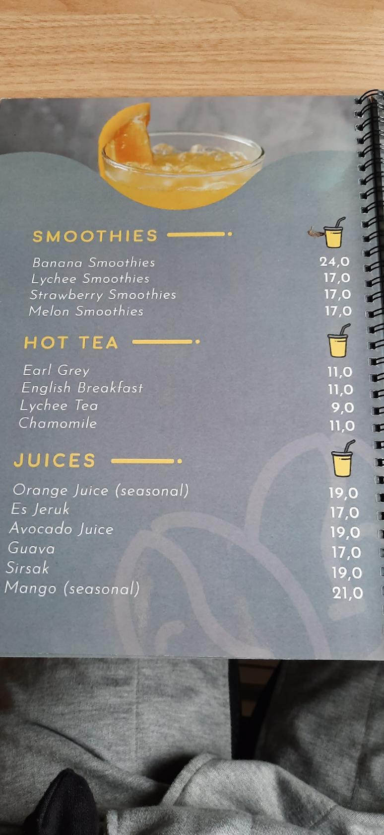 Menu at Tatap Moeka Coffee and Resto - Margonda Raya Depok restaurant ...