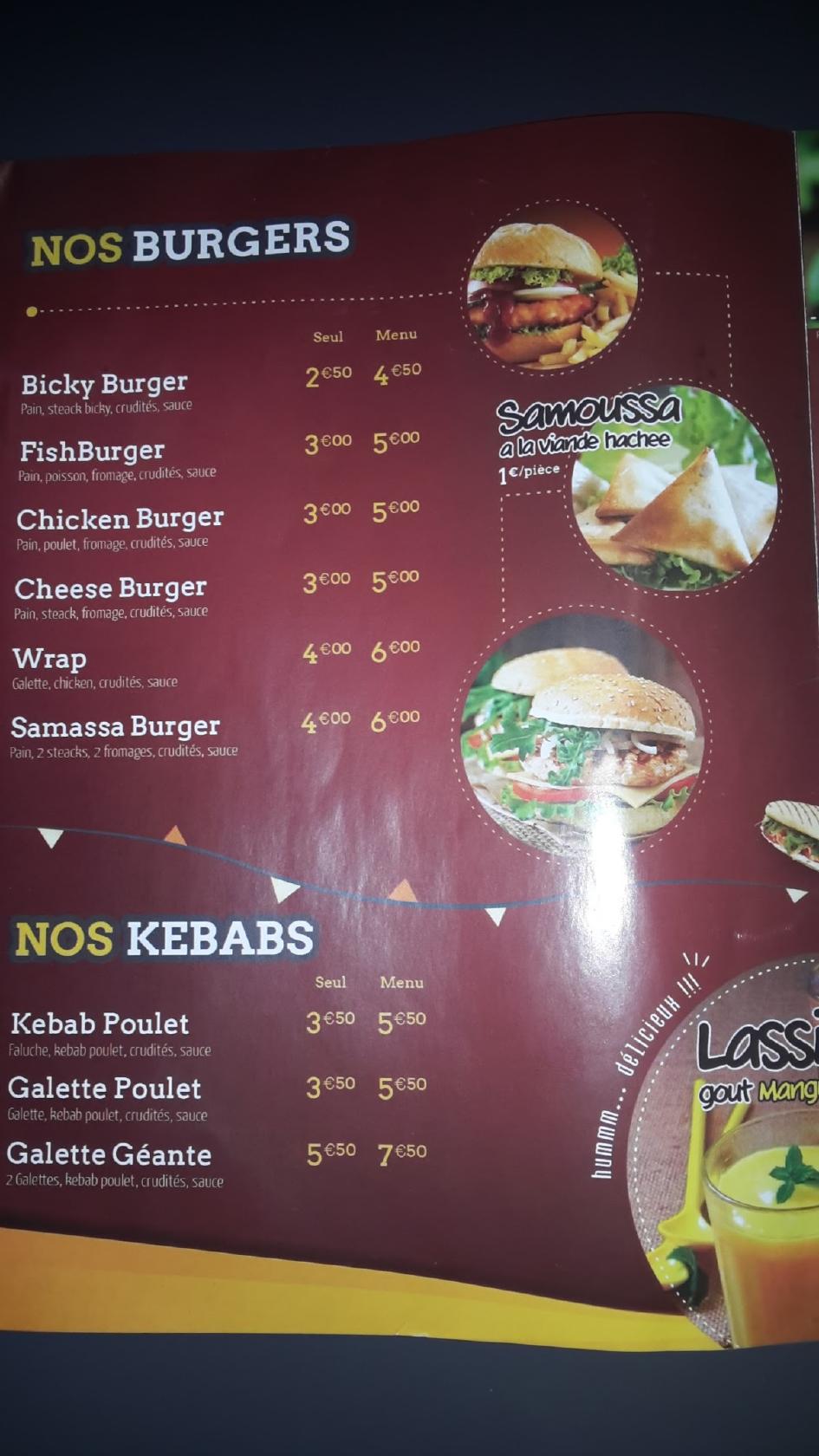 Menu au MISTER COOK TOURCOING restaurant, Tourcoing