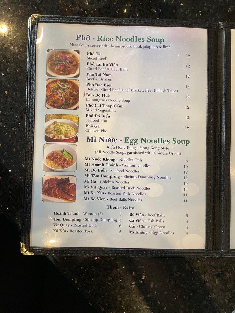 Menu at Asian Legend Vietnamese Cuisine restaurant, Lansdale, 844 W Main St
