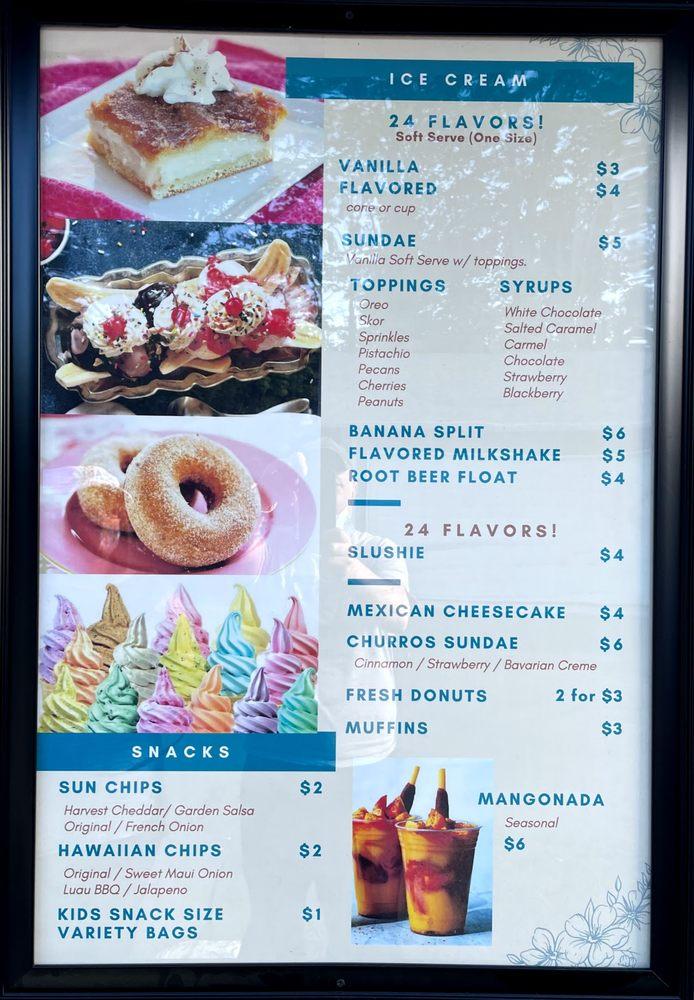 Menu at Mama Becca's fast food, Port Orchard