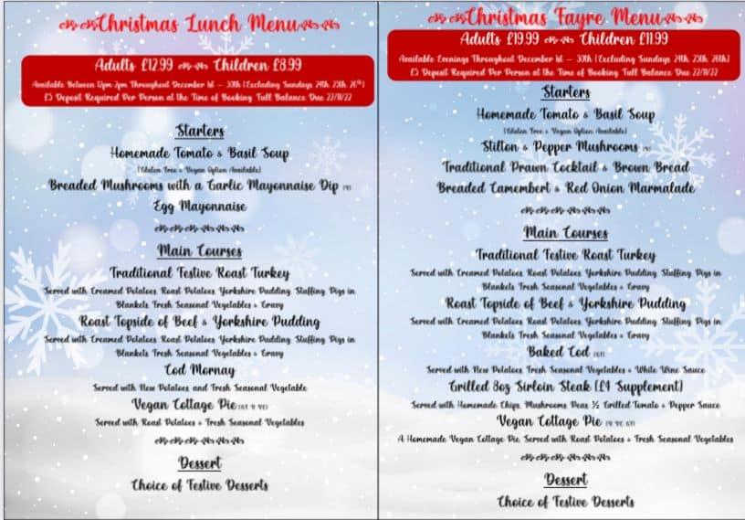 Menu at Sprinters Premier Steakhouse, Nottingham