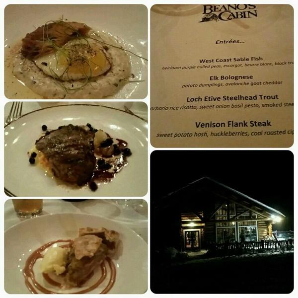 Menu at Beano's Cabin restaurant, Avon, 42 Avondale Lane