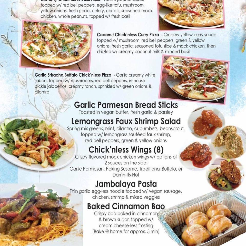 Menu at Pho Fresh restaurant, Rancho Cordova