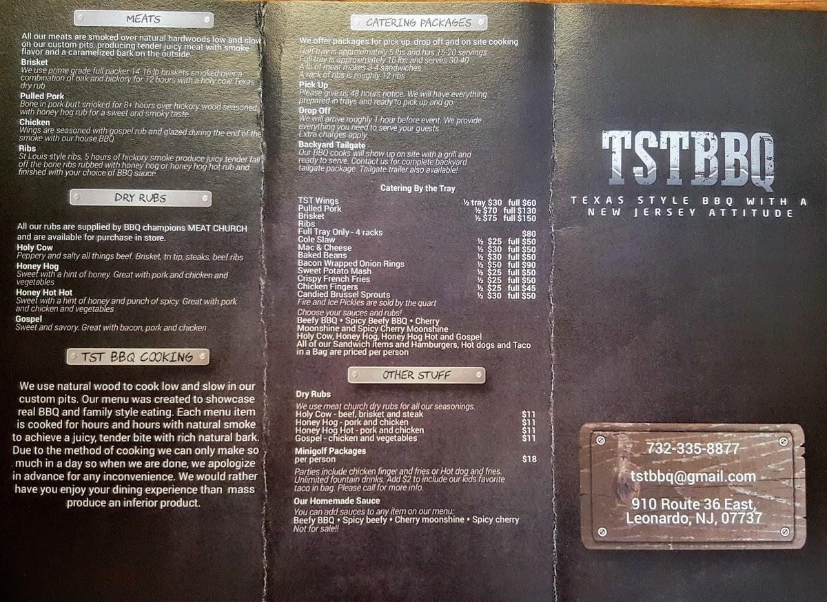 Carta de TST BBQ, Municipio de Middletown