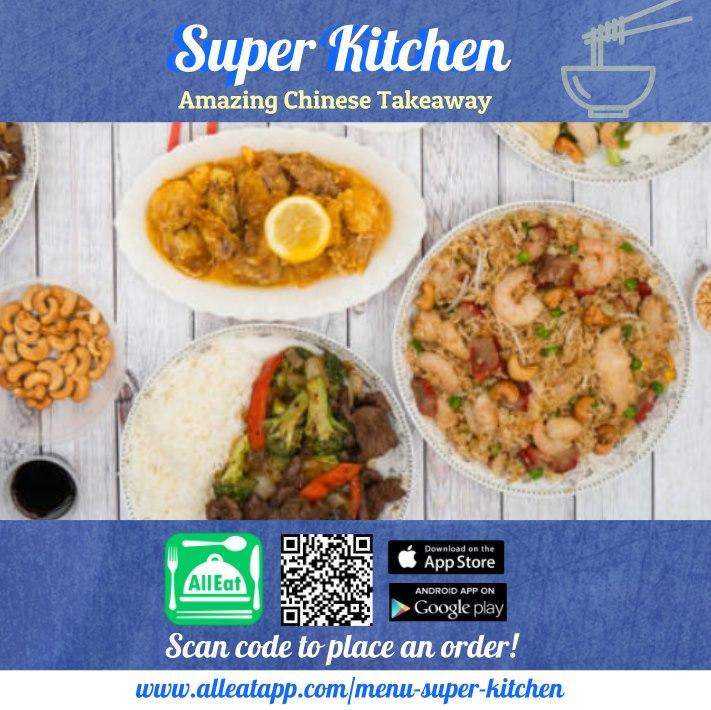 Menu at Super Kitchen fast food, Lowestoft, 28 London Rd Pakefield