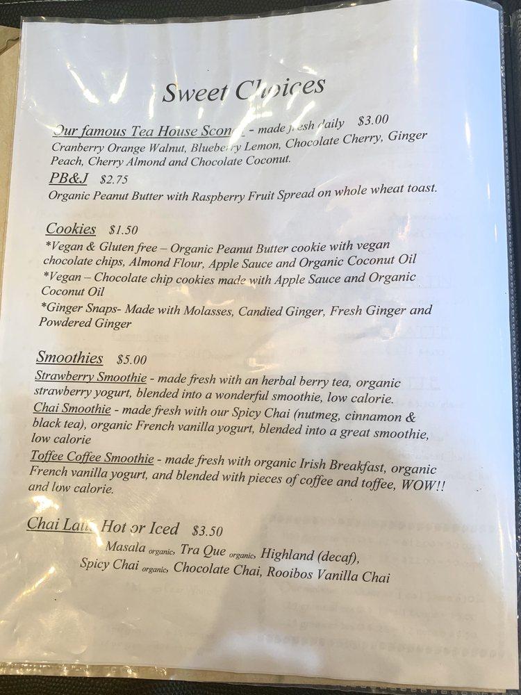 Menu at Tea House 650 pub & bar, Crystal River