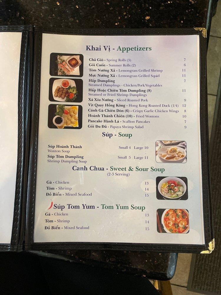 Menu at Asian Legend Vietnamese Cuisine restaurant, Lansdale, 844 W Main St