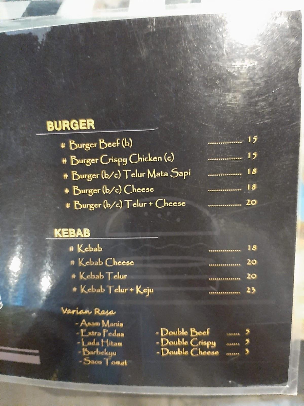 Menu at DISCOVERY martadinata cafe, Palu