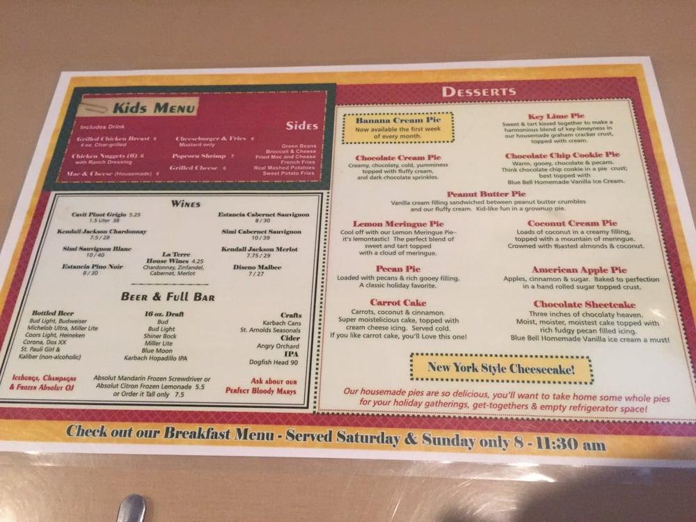 Menu at Seabrook Classic Cafe, Seabrook, E NASA Pkwy