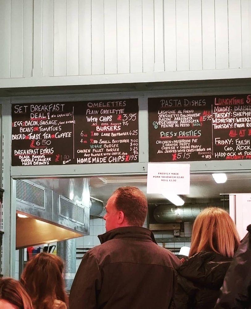 Menu at Regency Cafe, London
