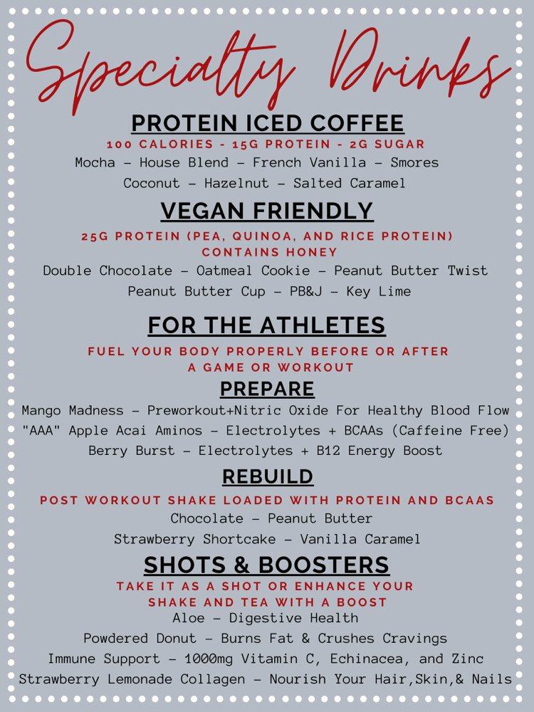 Menu at Spotlight nutrition pub & bar, Madison
