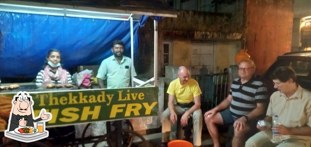 Thekkady live Fish fry, Kumily