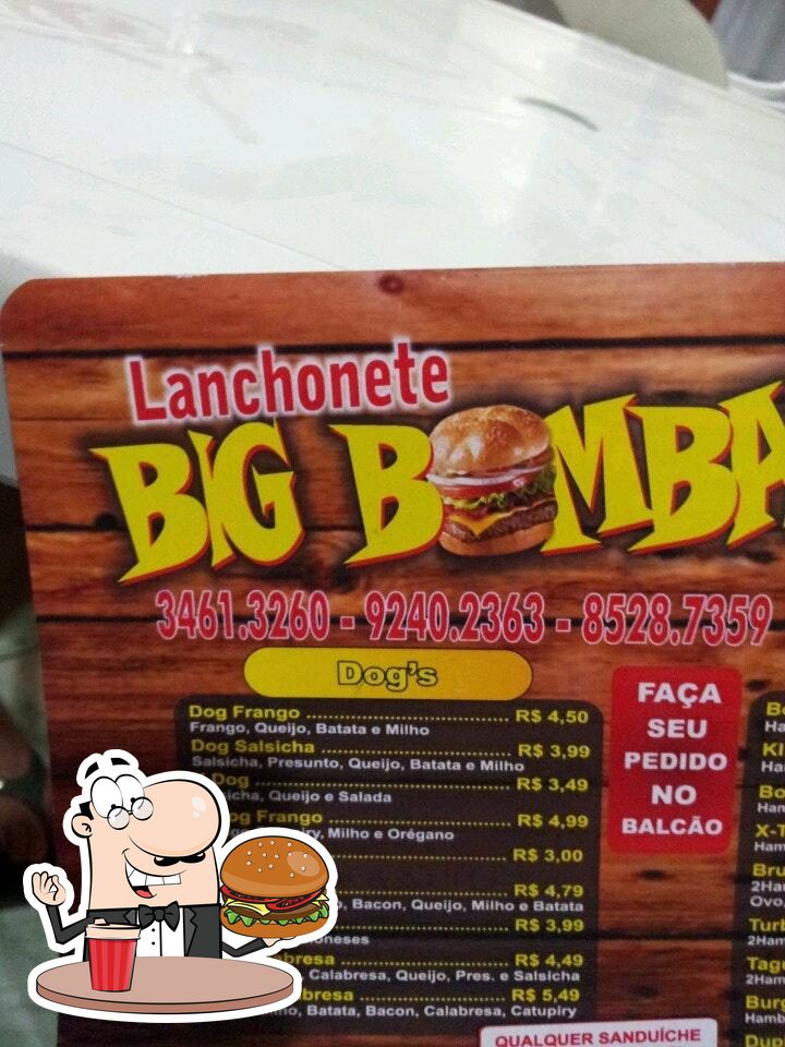 Big Bomba cafeteria, Ceilândia, QNO 11 Conj. O - Avaliações de restaurantes