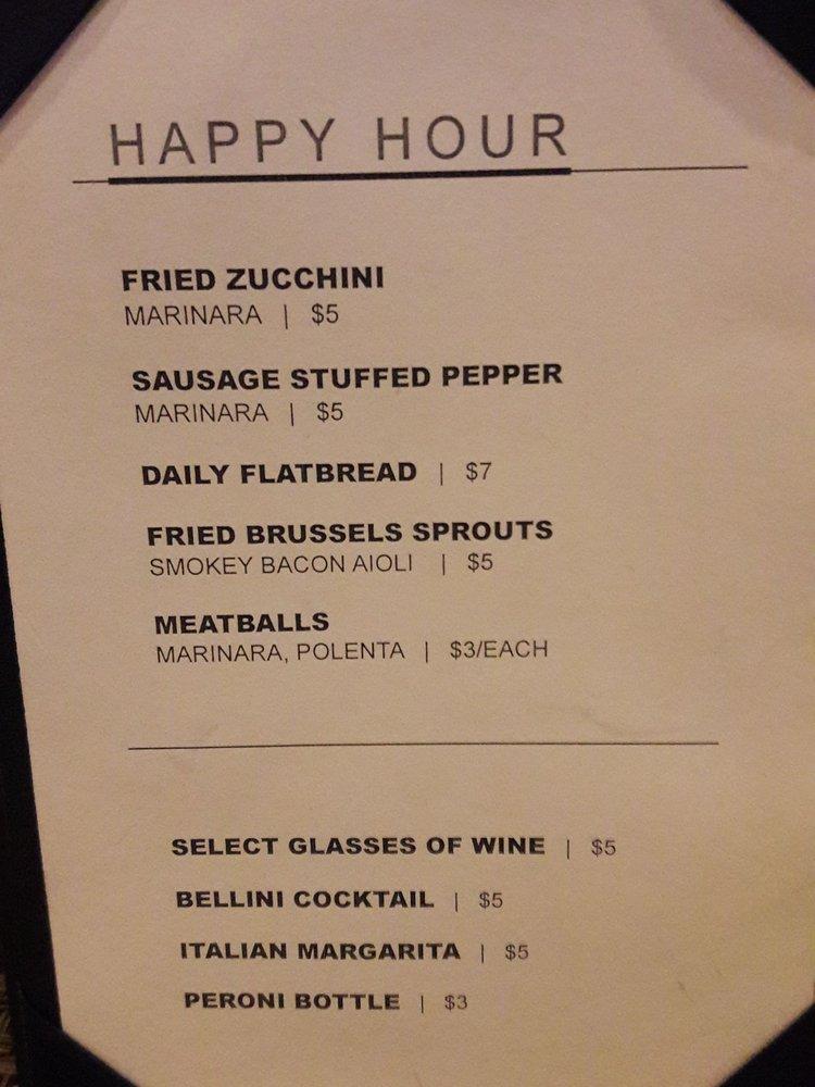 Menu at LockKeepers restaurant, Valley View
