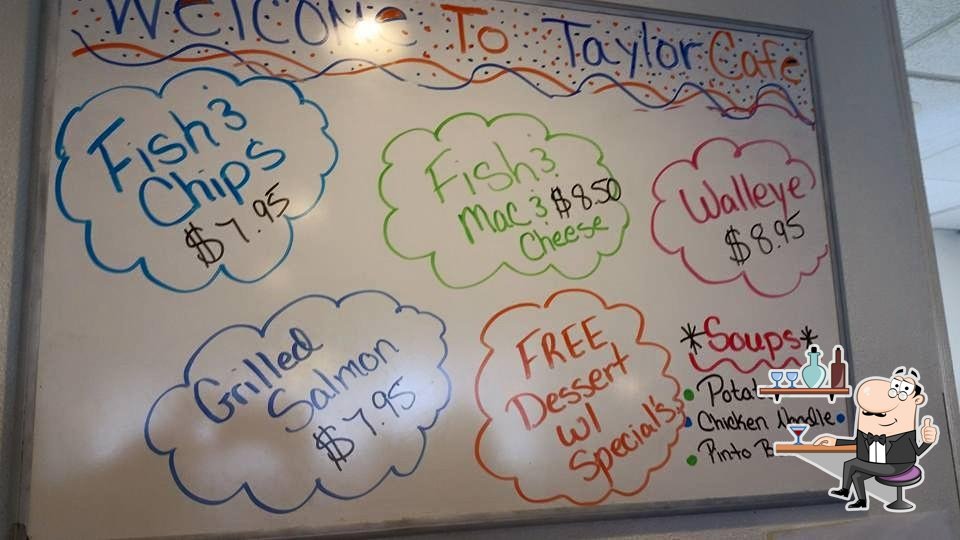 Taylor Cafe, Taylor - Restaurant menu, prices and reviews