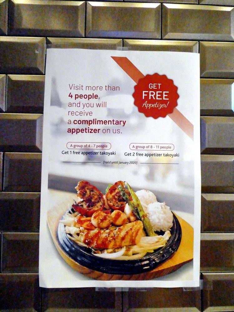 Menu au Iron Bowl restaurant, Port Coquitlam
