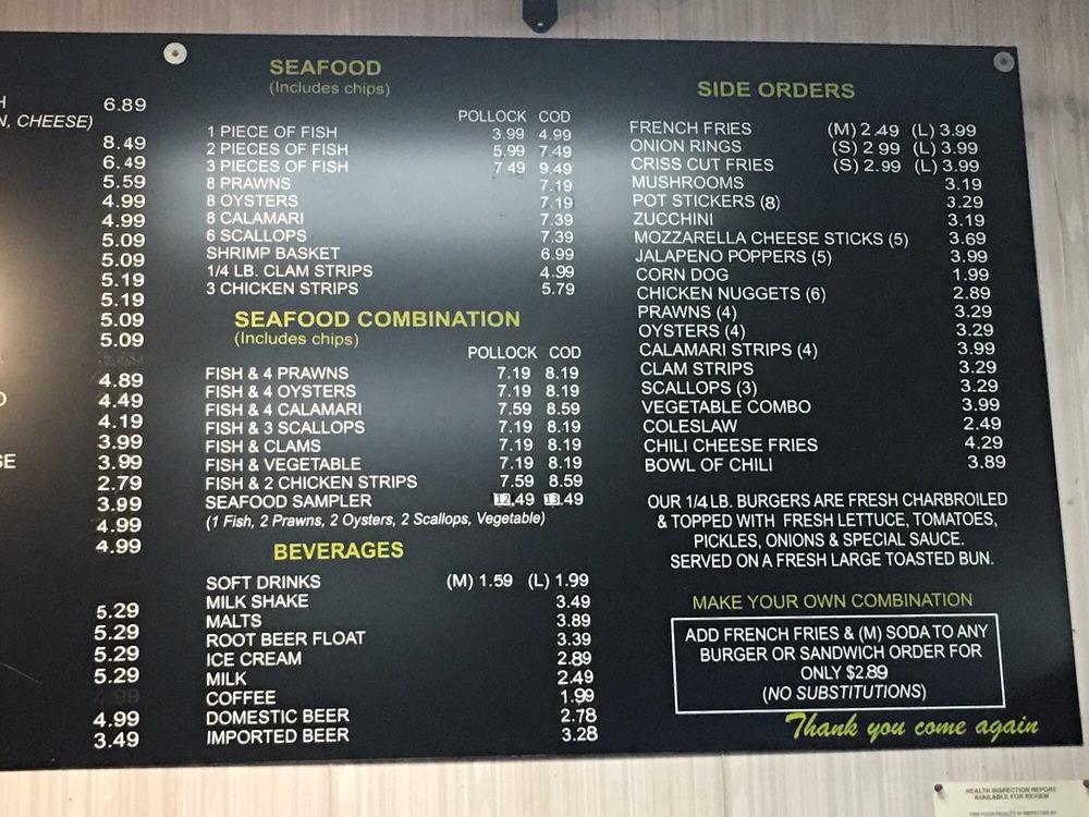 Menu at Classic Burgers restaurant, Sacramento, Northgate Blvd # 1