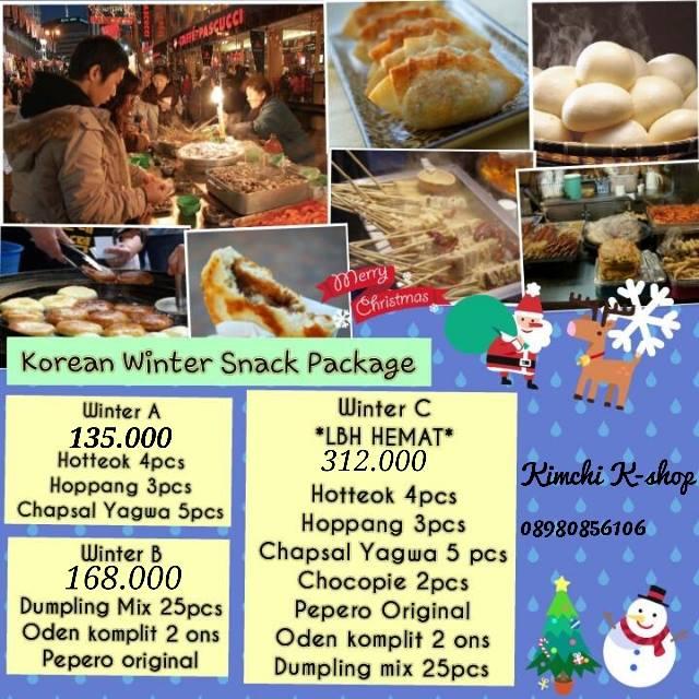 Menu at Kimchi K-Shop restaurant, Bekasi Regency